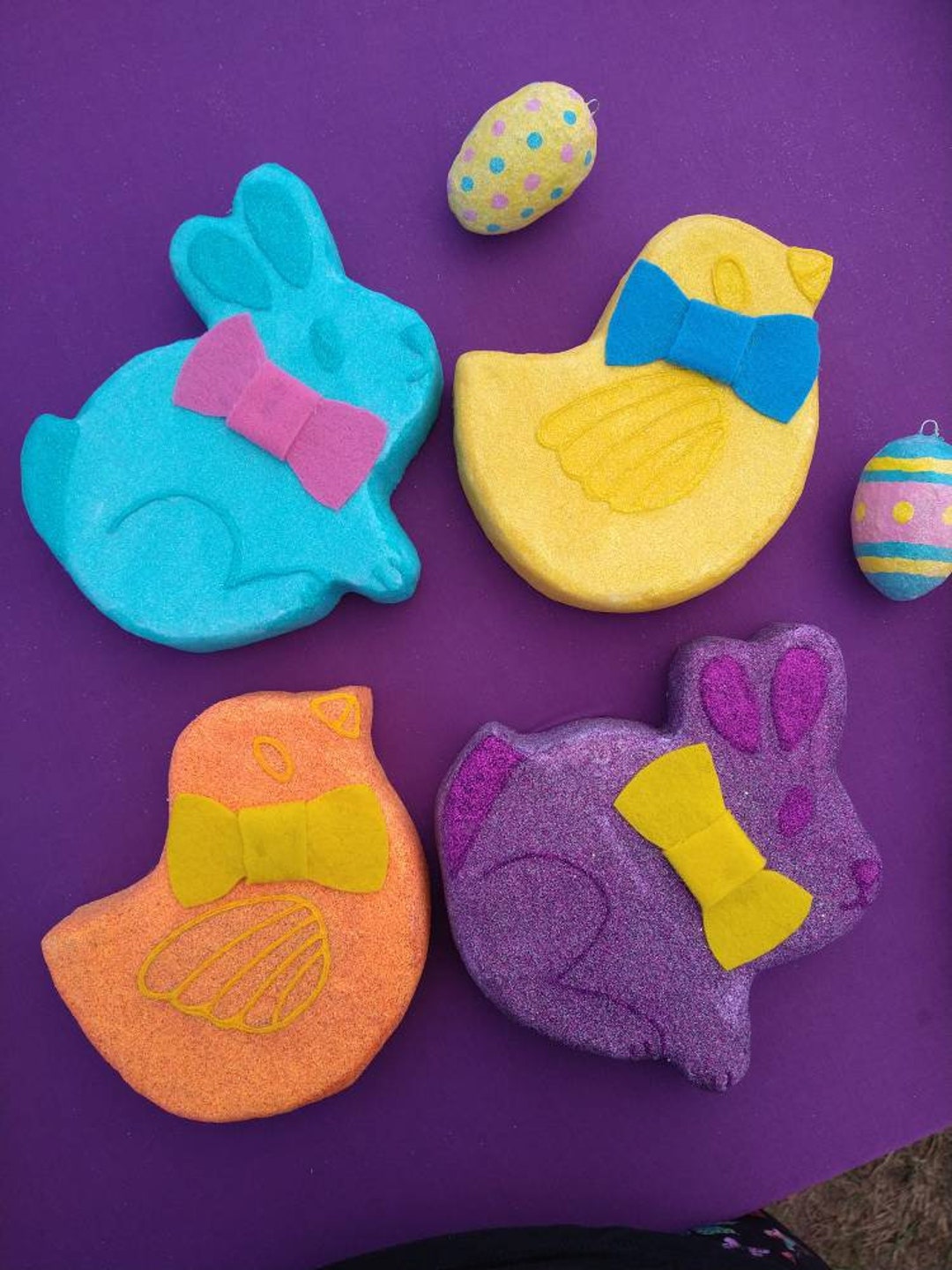 Set of 2, Mix and Match; Bunnies and Chicks for Easter/spring; Wall Art ...