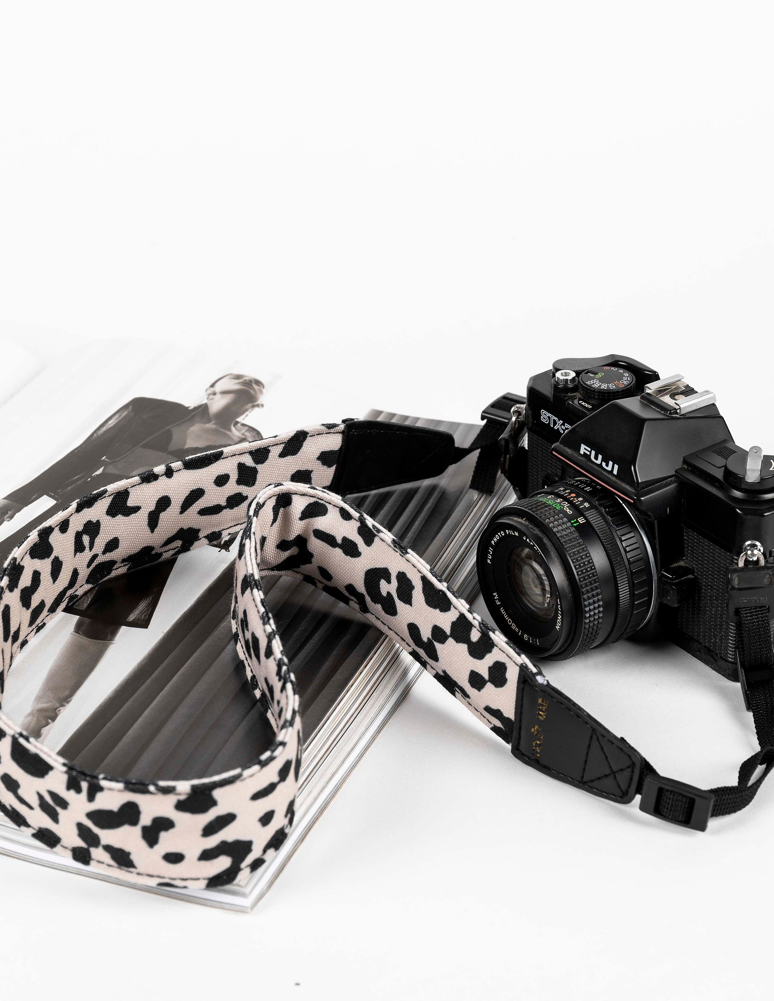 Miyah Camera Strap ( Leopard Print Camera Strap, Canvas Camera Strap ...
