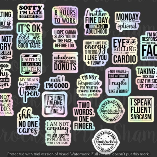 Funny Quotes Laptop Stickers - Etsy