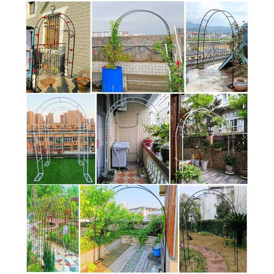 Outdoor Wedding Arch Flowers Arch Home Garden Plant Stand | Etsy