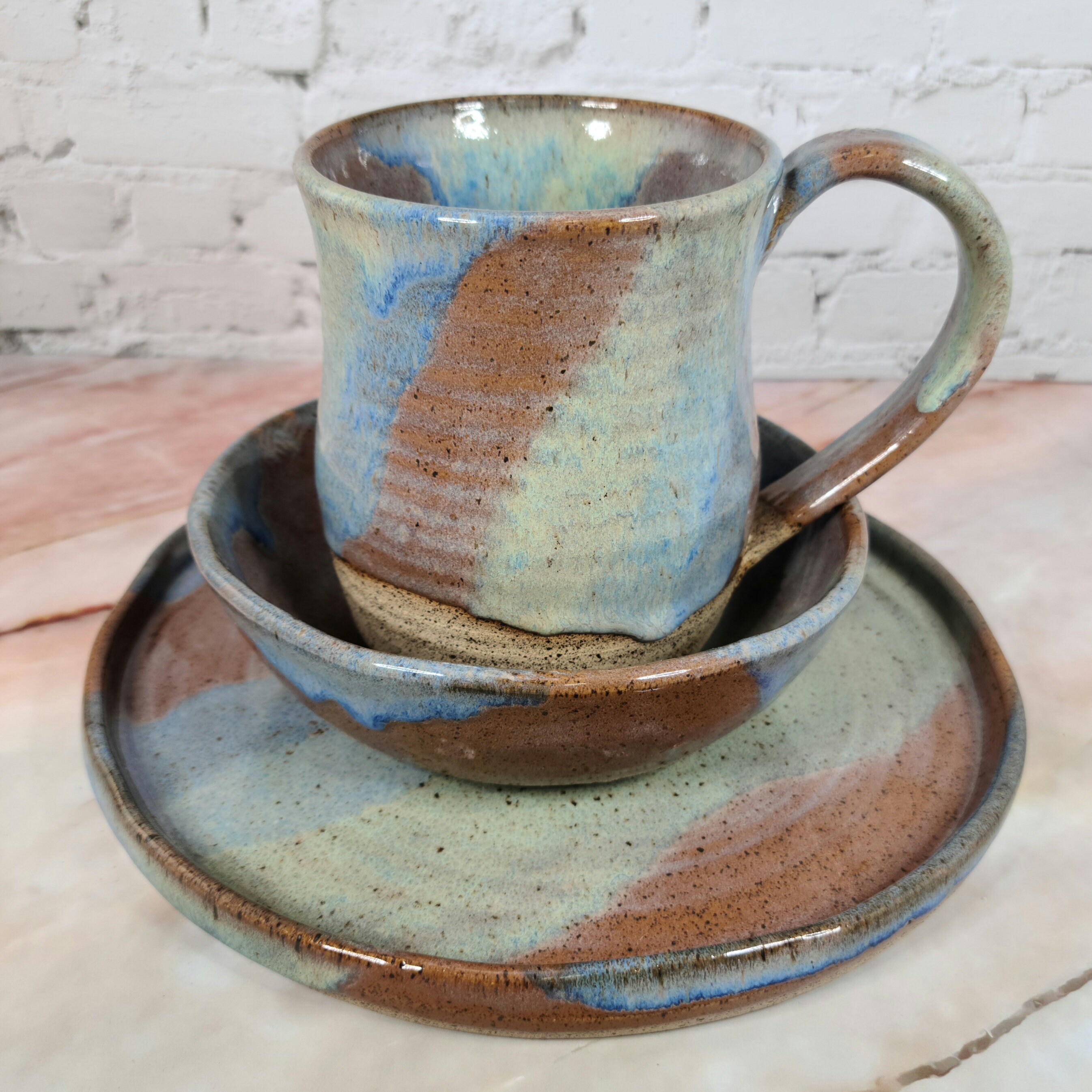 Ceramic Plates, Handmade Dinner Plates, Dinnerware Set, Large Plate ...