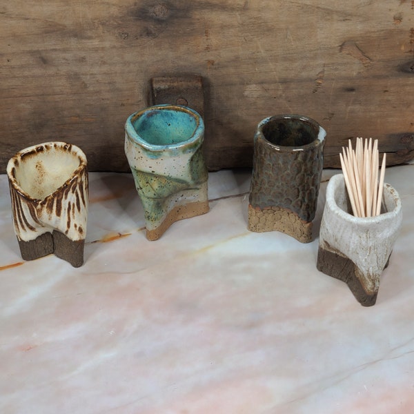 Ceramic Toothpick Holder - Etsy