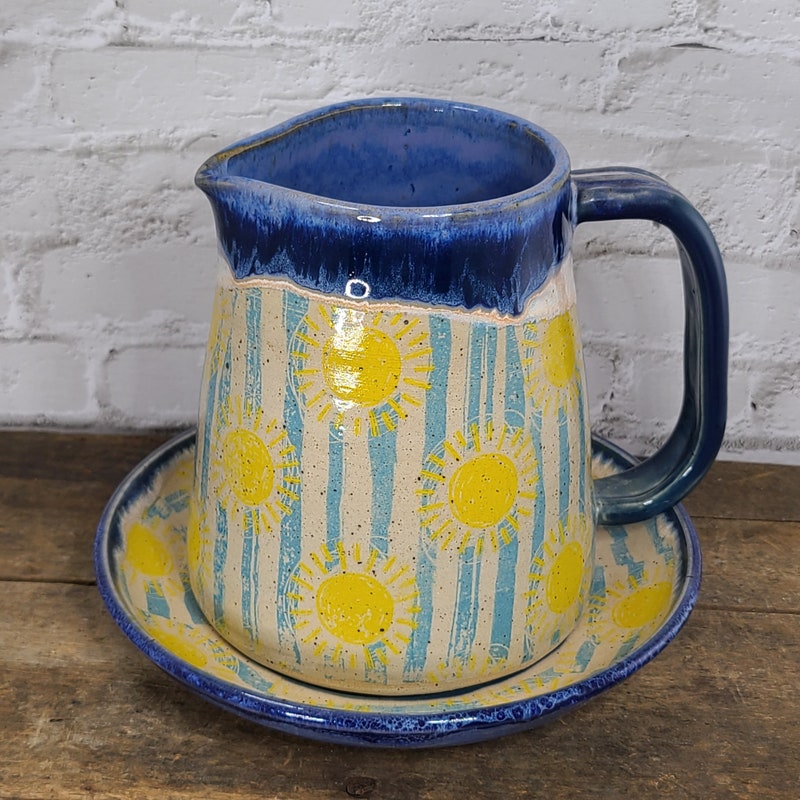 Handmade Pitcher - Etsy