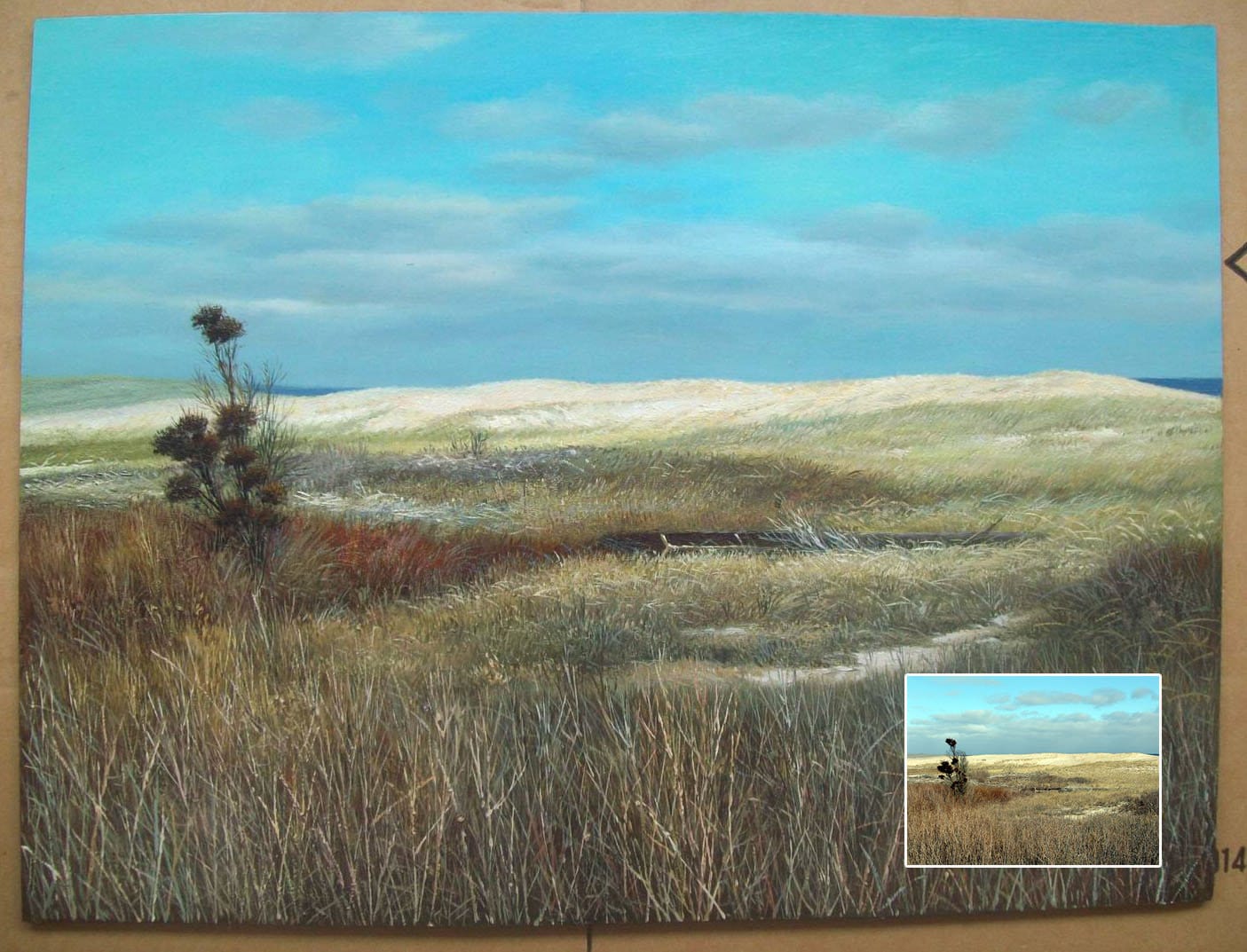 Custom Landscape Portrait-Hand Painted Oil Painting from | Etsy