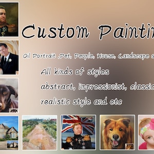 Custom Oil Painting - Etsy