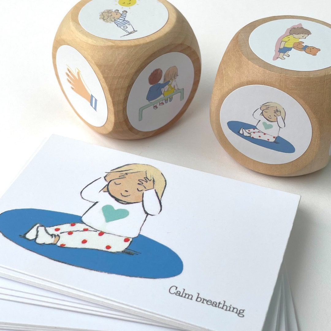 Mindfulness Dice Calming Wellbeing Practices Reduce - Etsy UK