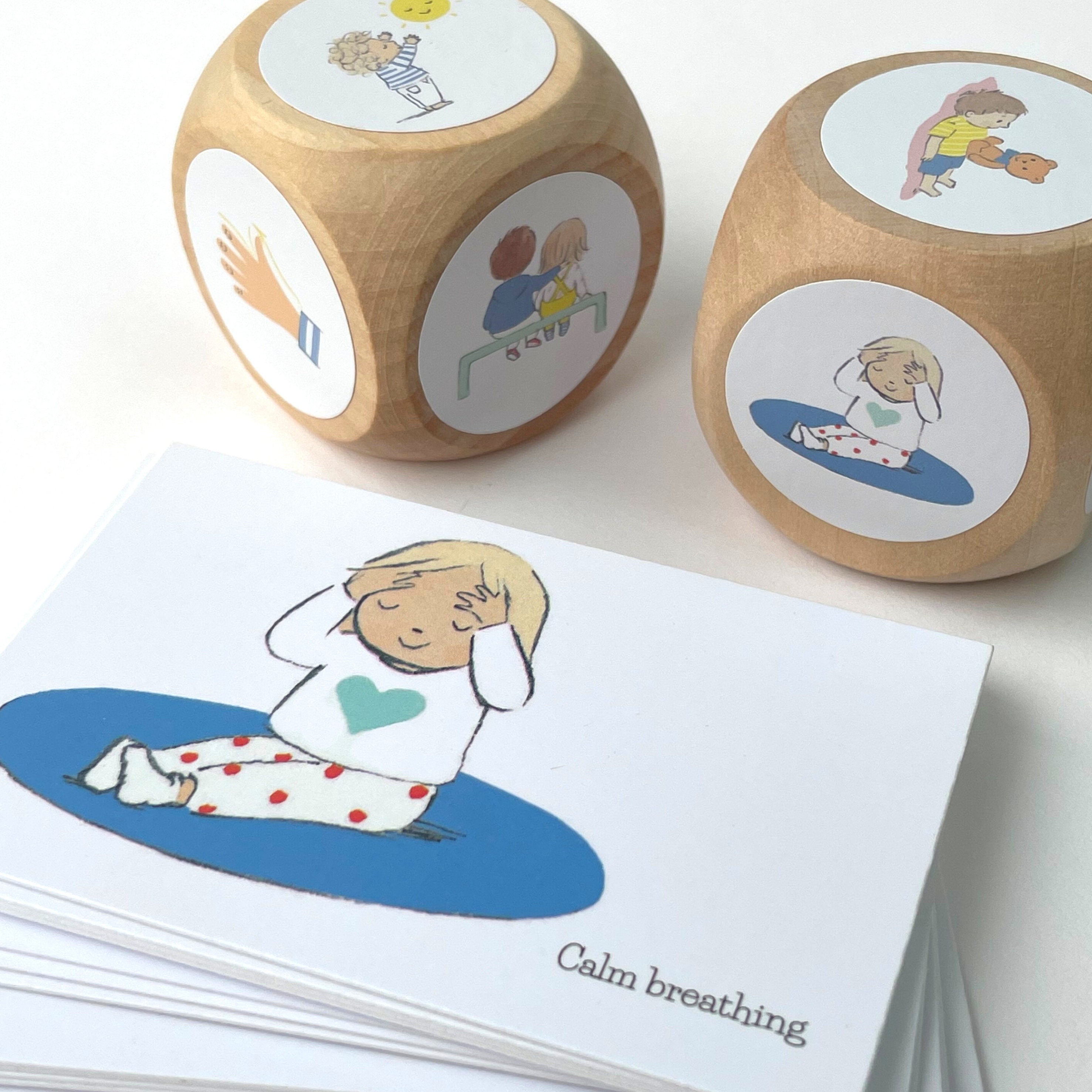 Mindfulness Dice Calming Wellbeing Practices Reduce - Etsy UK