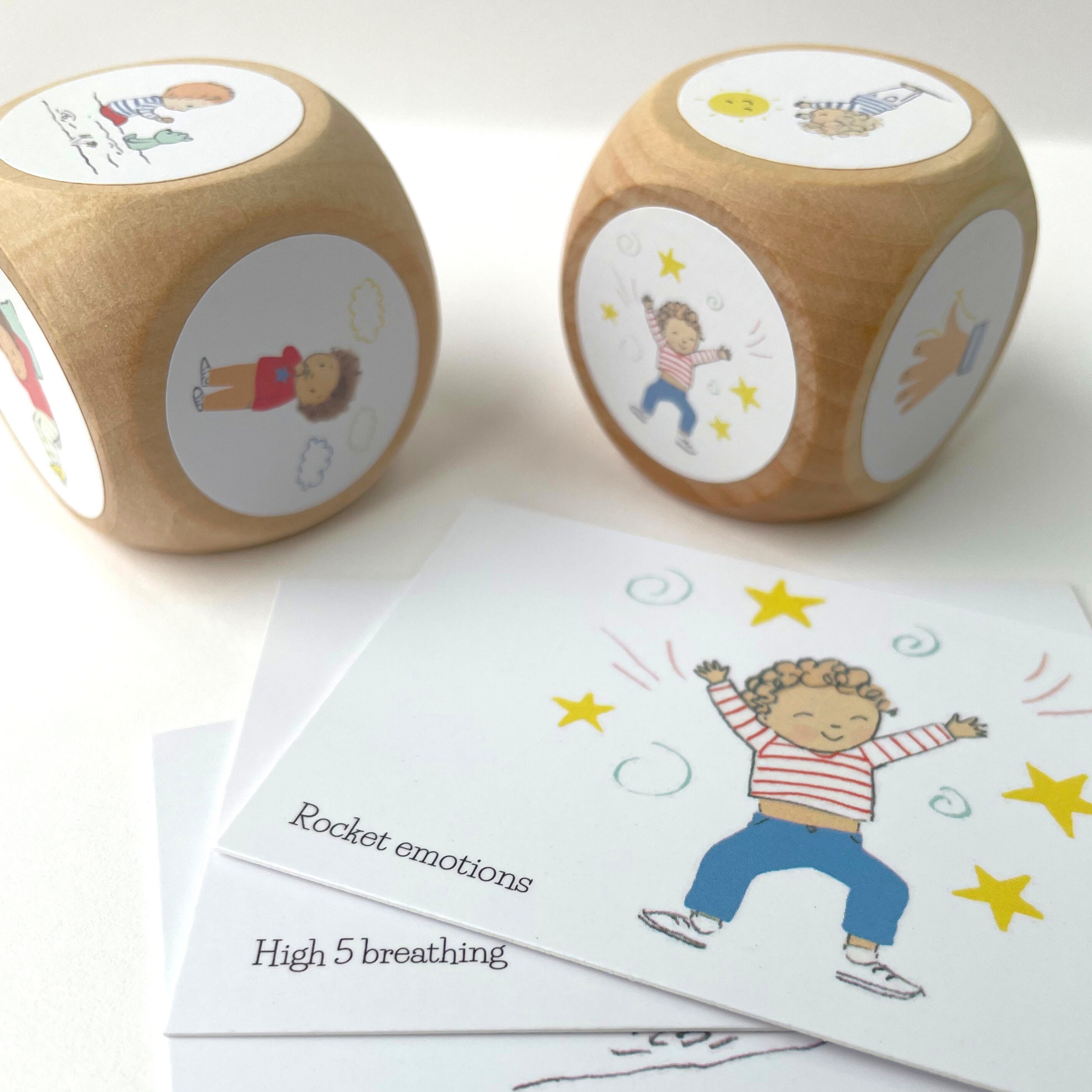 Mindfulness Dice Calming Wellbeing Practices Reduce - Etsy UK