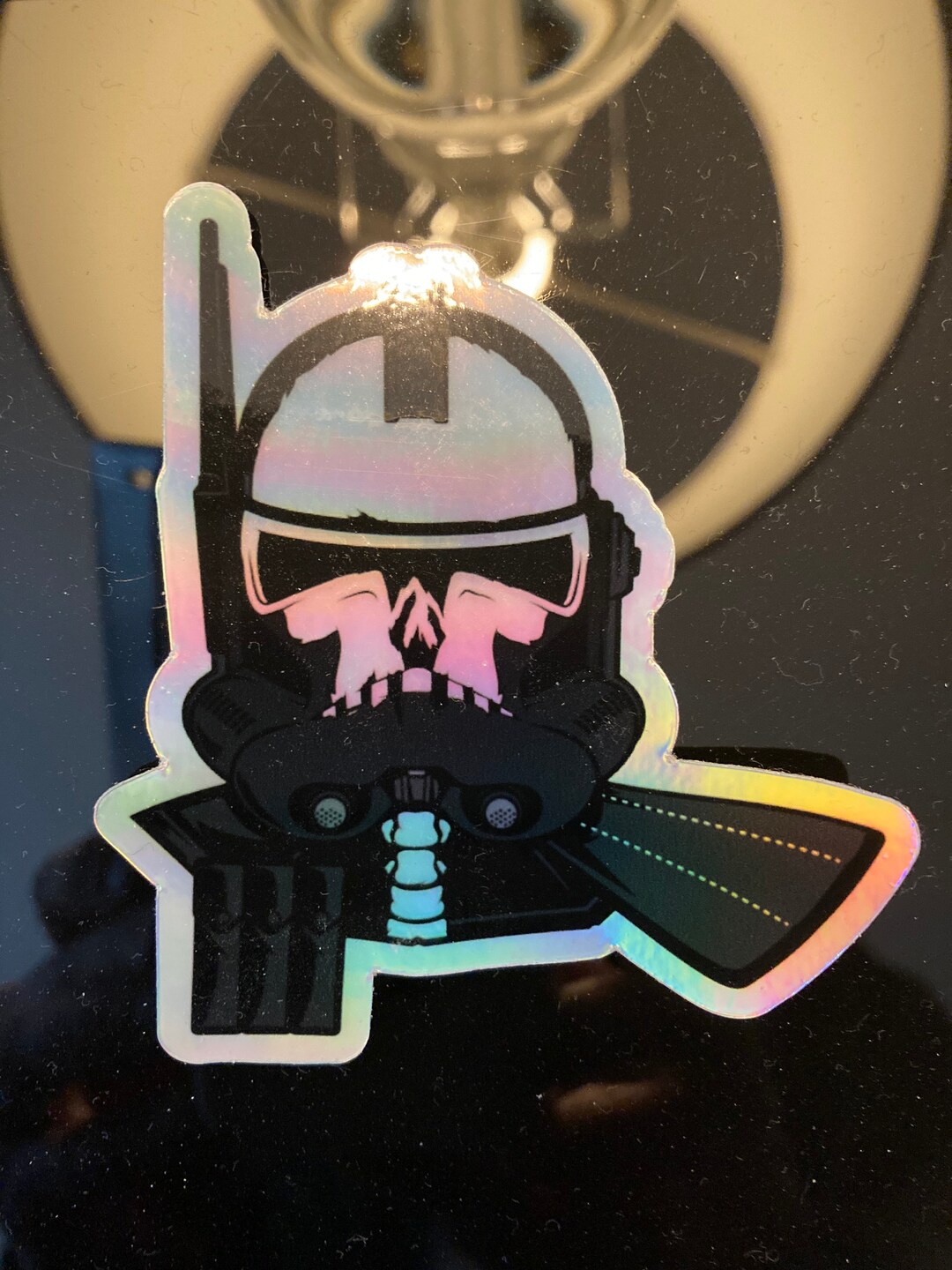 Clone Skull Trooper Mylar Decal - Etsy