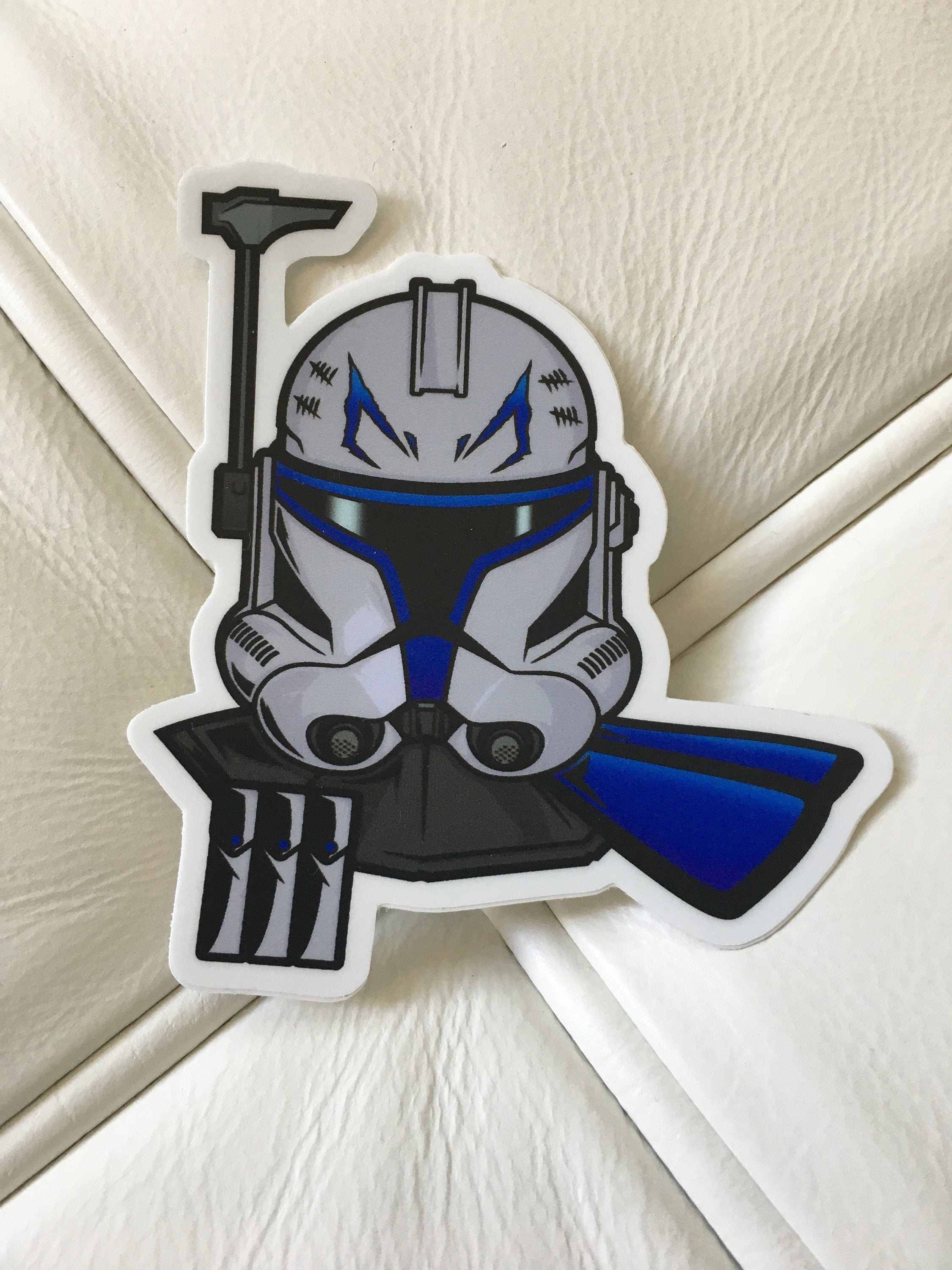 Star Wars Captain Rex Clone Trooper Decal 3x3.3 - Etsy Canada