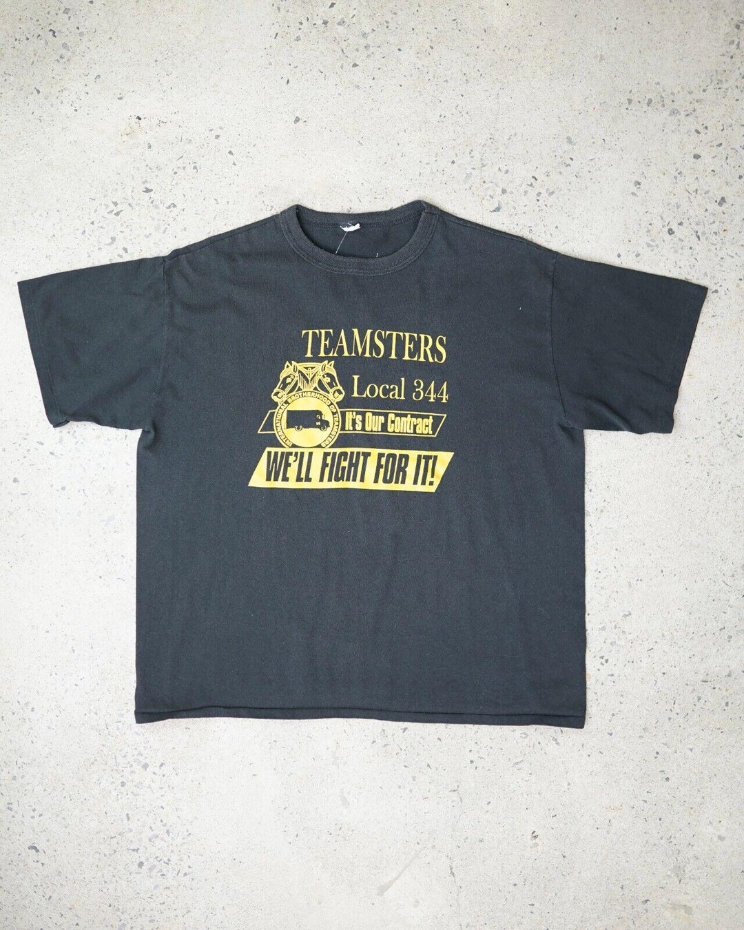 Vintage Teamsters 80s-90s T-shirt Size Large - Etsy