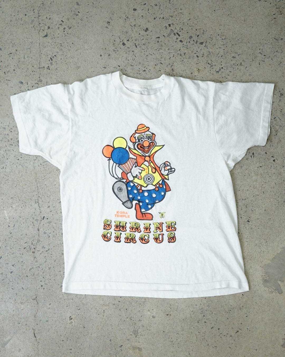 Vintage Shrine Circus Clown Kora Temple 80s T-shirt Size Boxy Small - Etsy