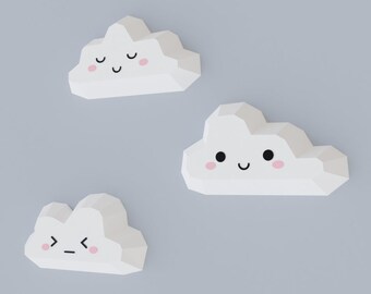 Cloud Papercraft | Etsy