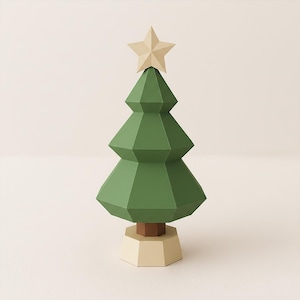 Paper Cozy Christmas Tree, Christmas Decor - Etsy