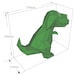 Papercraft T-rex, Dinosaur Sculpture - Etsy