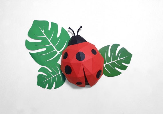 Ladybug Papercraft Template Paper Miraculous