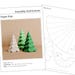 Paper Pine, Paper Tree, Christmas Decor - Etsy