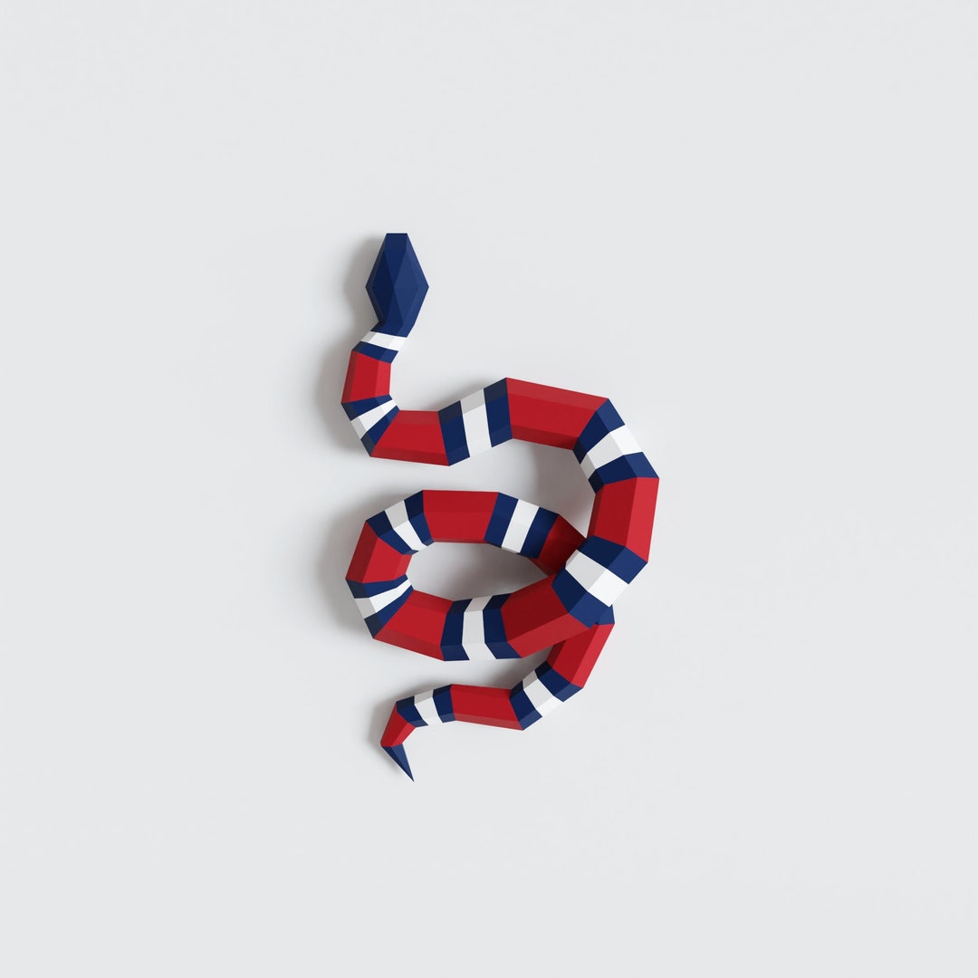 Snake Papercraft, Snake Decor - Etsy