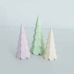 Paper Pine Slim, Paper Tree, Papercraft - Etsy