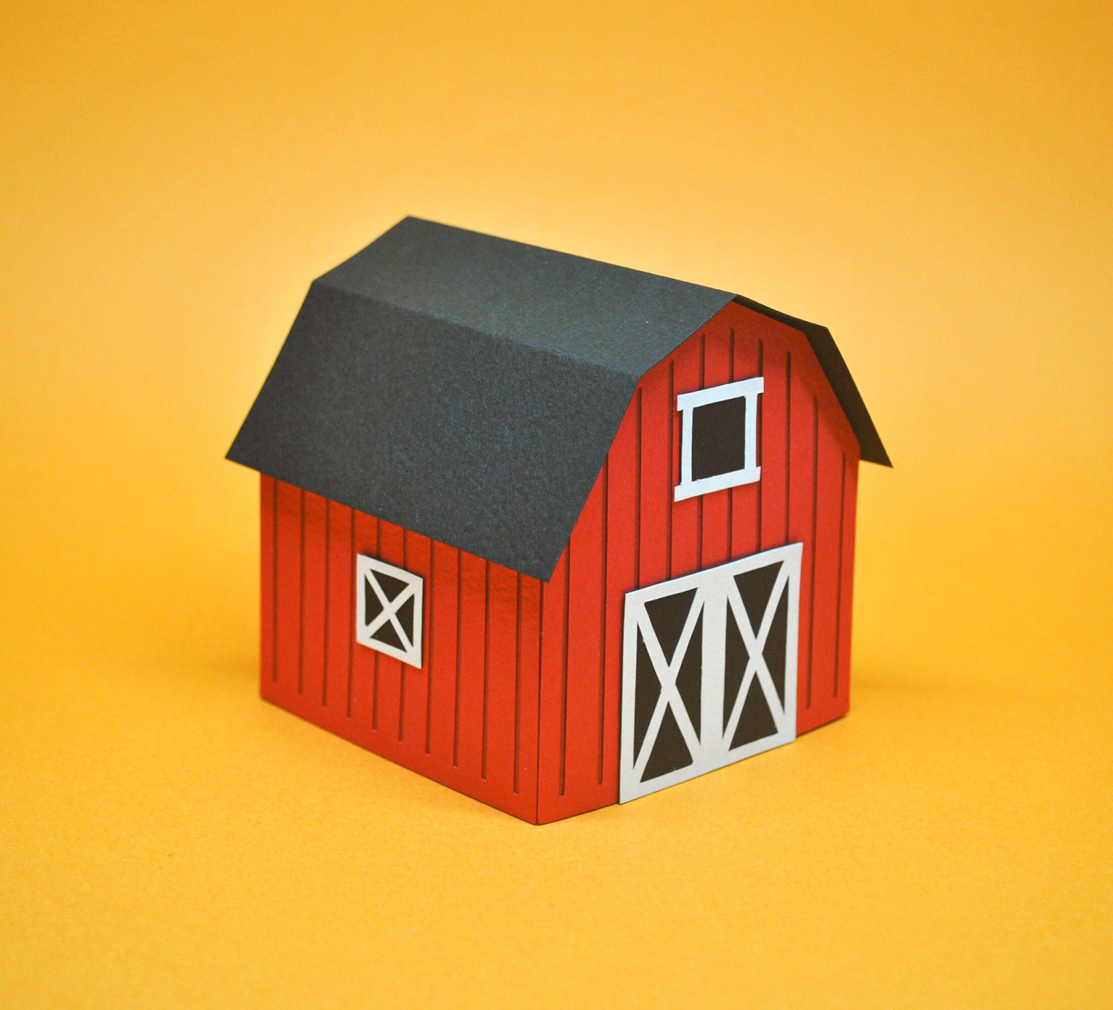 Barn Papercraft Sculpture 3d Paper Model House - Etsy Australia