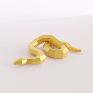 Snake Papercraft, Snake Decor - Etsy