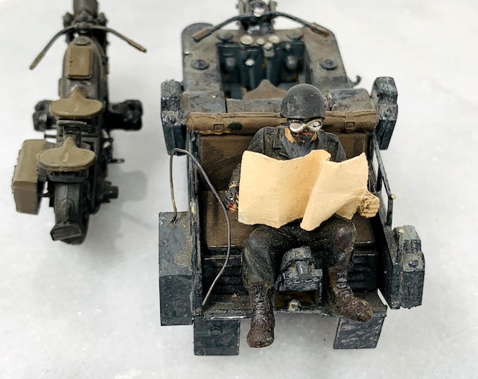 Pair of Vintage Miniature Motorcycles From the German Army Used in WW2 ...