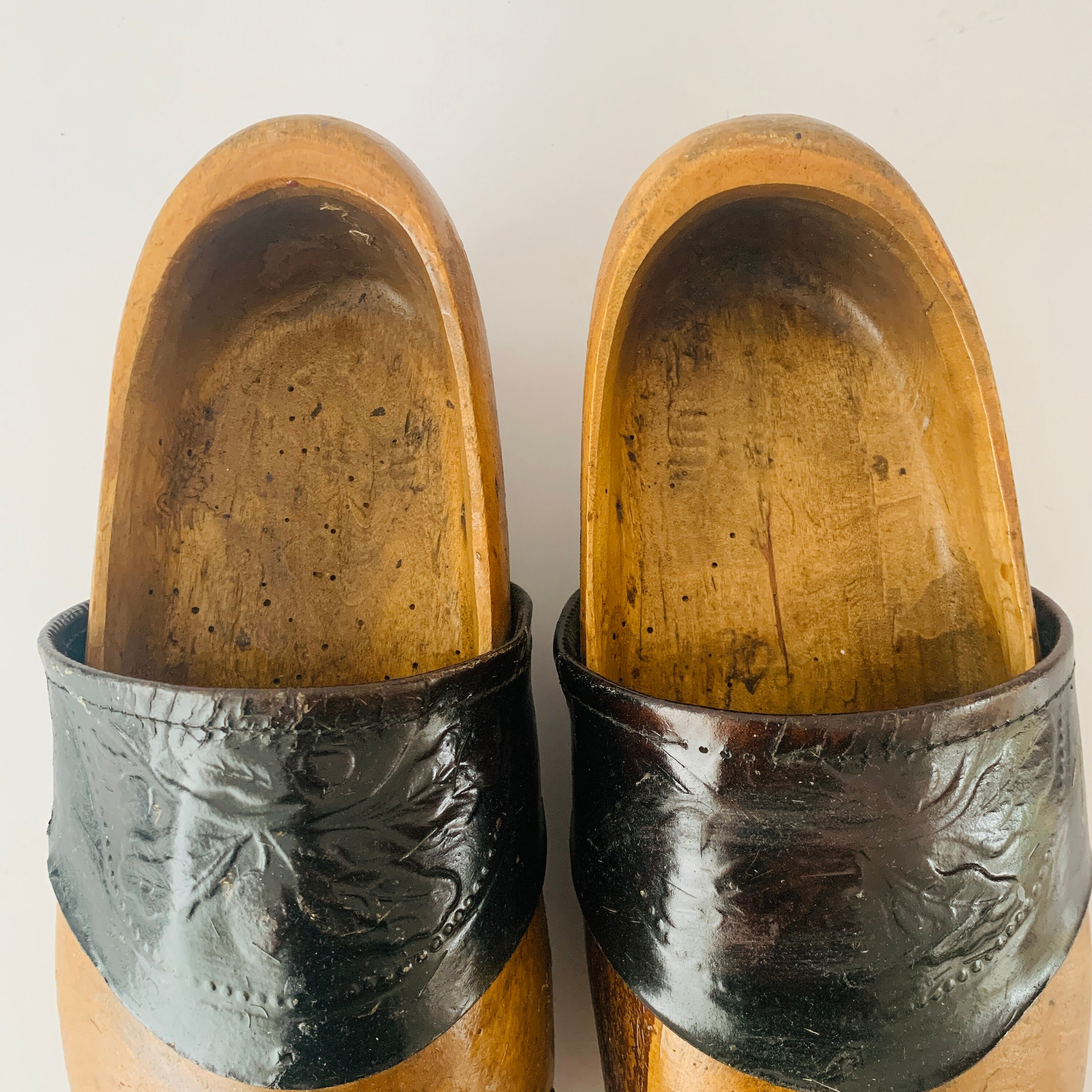 Antique Trip Clogs Wooden Shoes Made Early 20th Century | Etsy