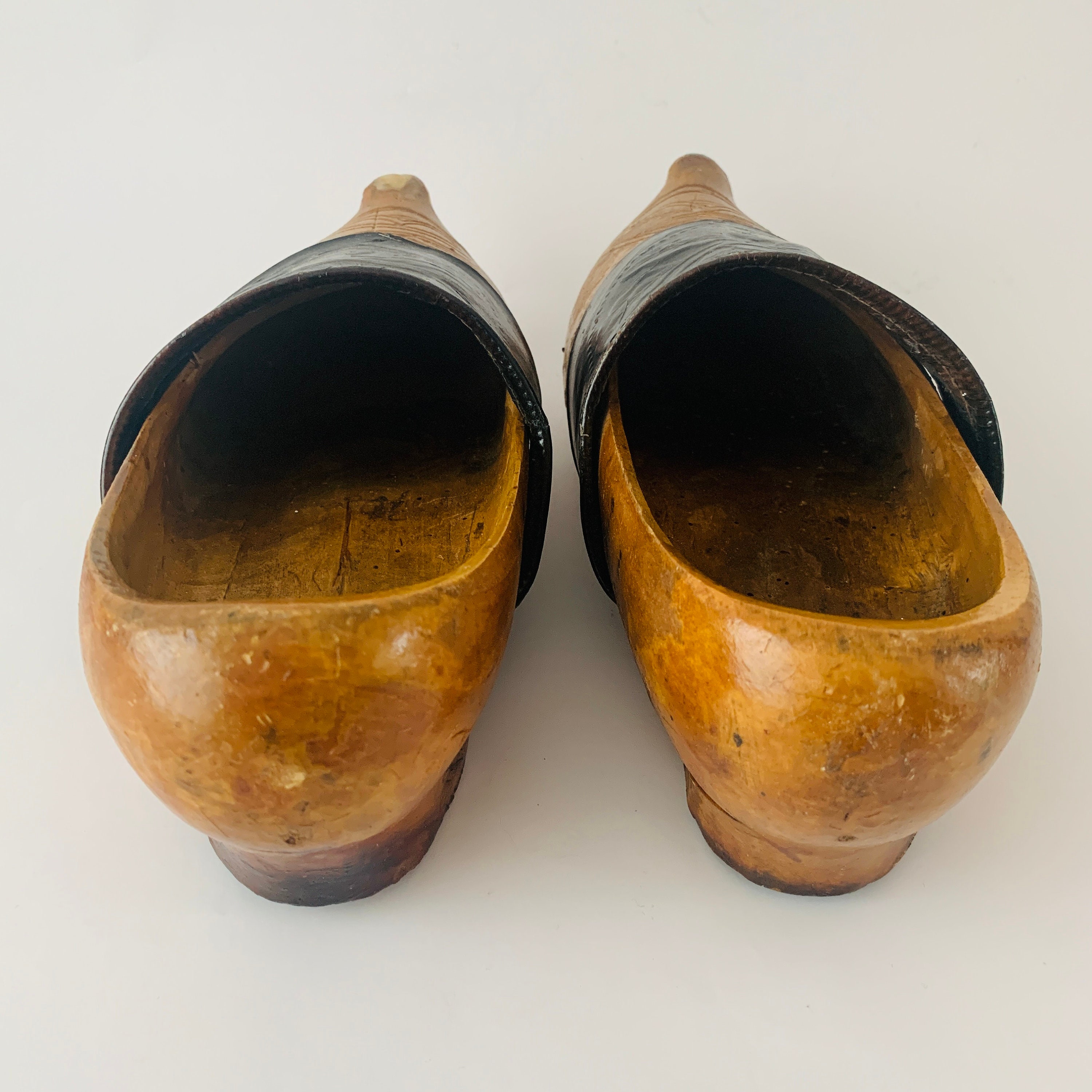 Antique Trip Clogs Wooden Shoes Made Early 20th Century | Etsy