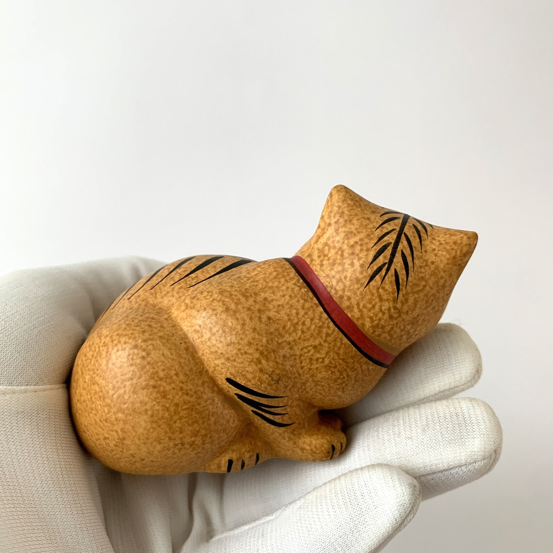 The Franklin Mint the Curio Cabinet Cat Collection Chalkware - Etsy