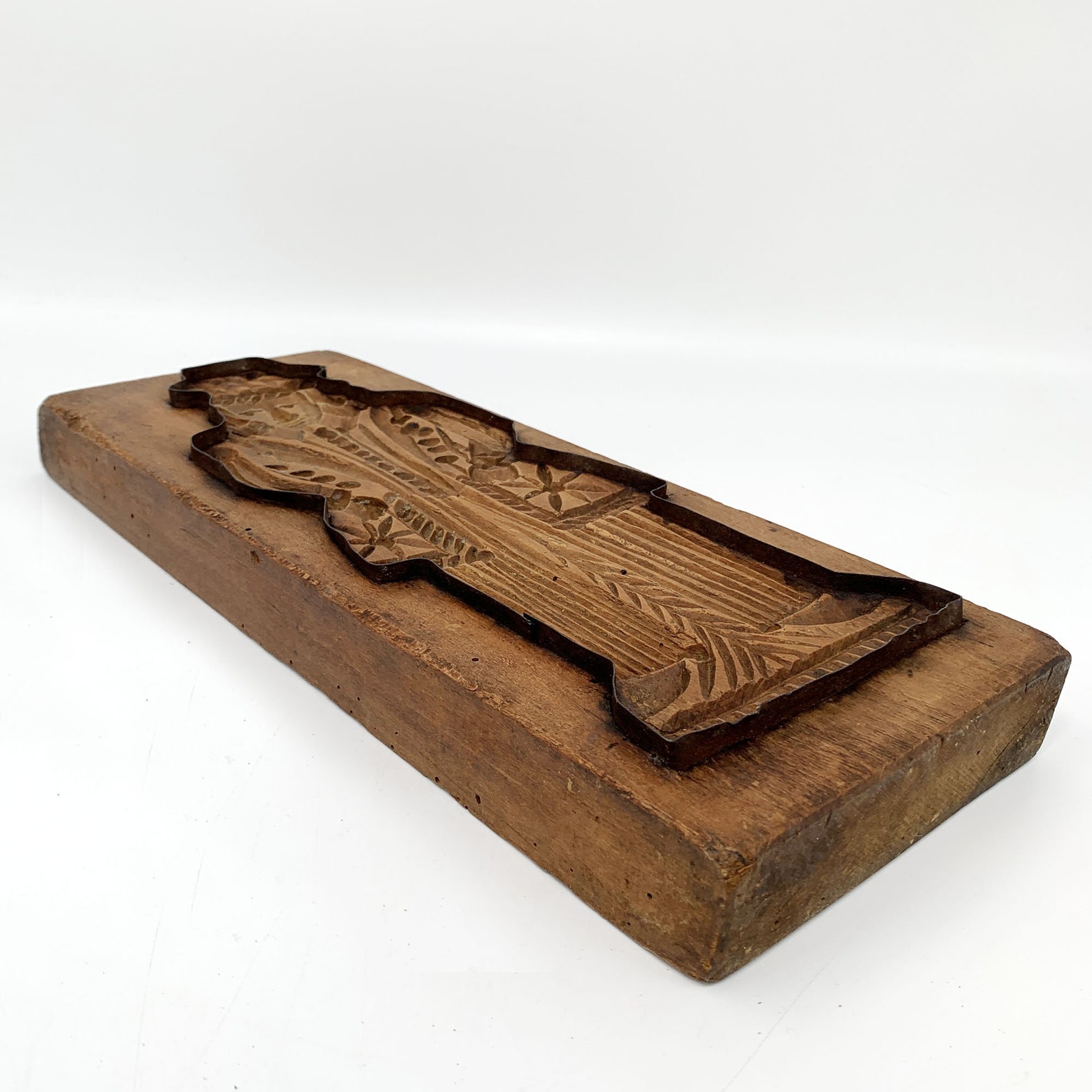 Antique Dutch Gingerbread Board 1920 With the Image of a Man on a Very ...