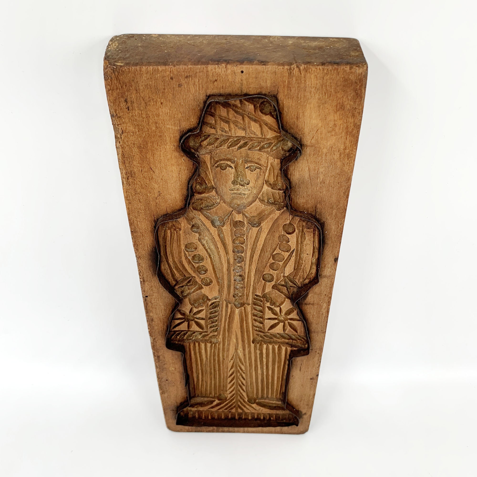 Antique Dutch Gingerbread Board 1920 With the Image of a Man on a Very ...