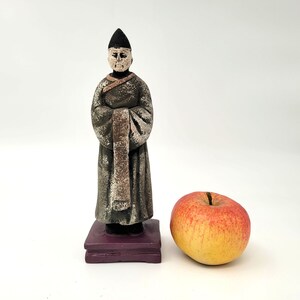 Monk of Unknown Origin, Ceremonial White Face and Black Cap, Old Monk ...