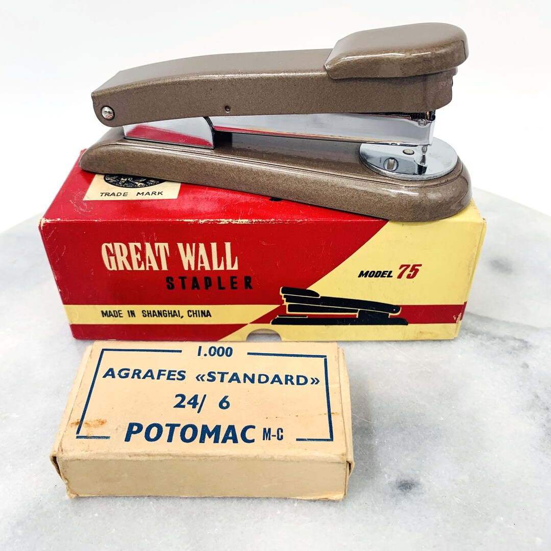 Vintage Great Wall Stapler Made in China 1990's, Collectable Small ...