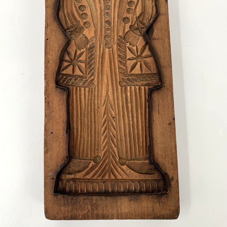 Antique Dutch Gingerbread Board 1920 With the Image of a Man on a Very ...