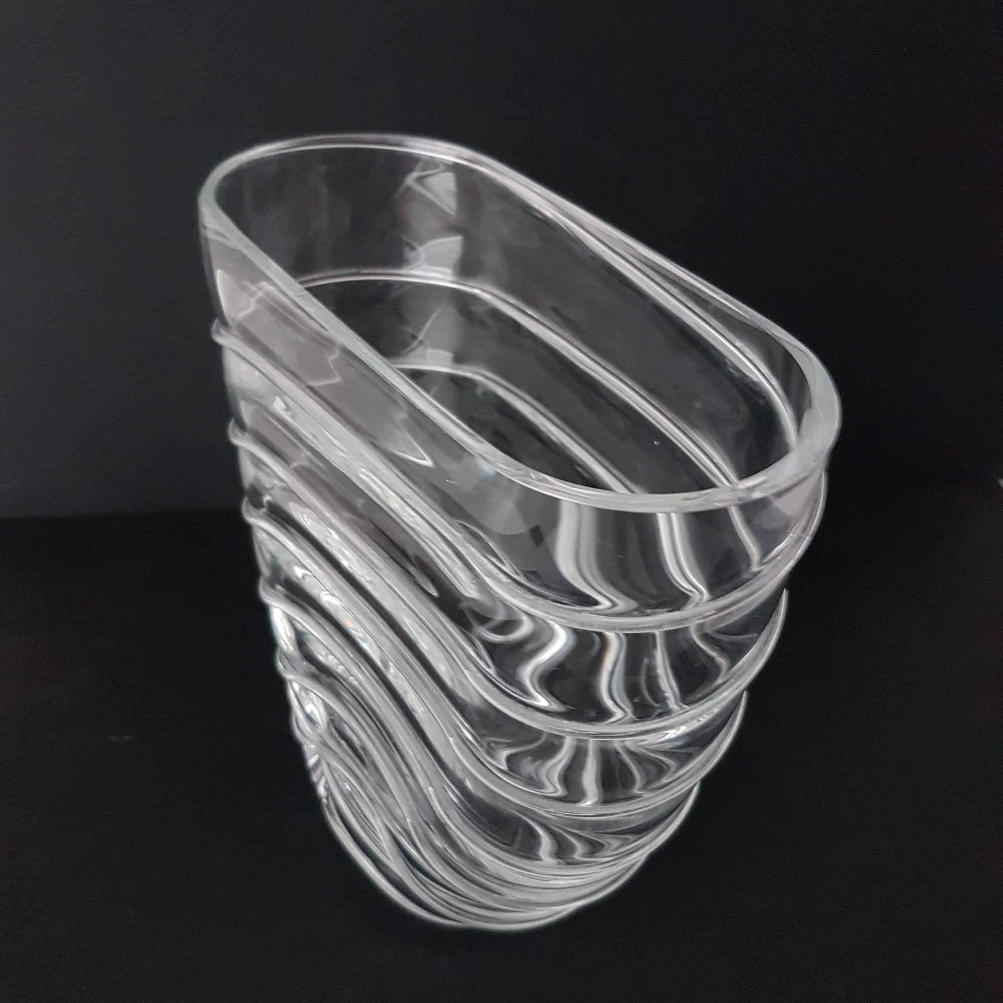 Glass Vase Design Glasware From IVV Tuscane Italy Handmade - Etsy Ireland