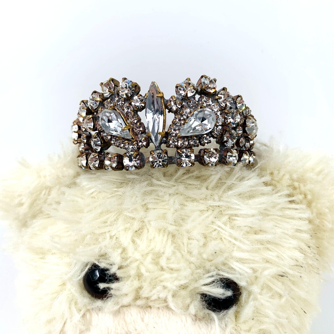 Antique Doll Tiara Crown, Miniature Tiara, Crown, Miniature Doll Tiara ...