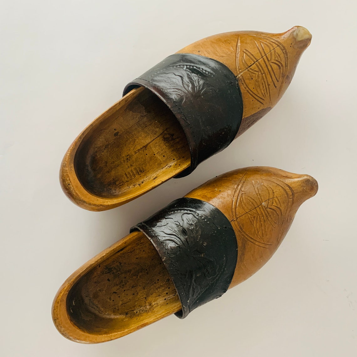 Antique Trip Clogs Wooden Shoes Made Early 20th Century | Etsy