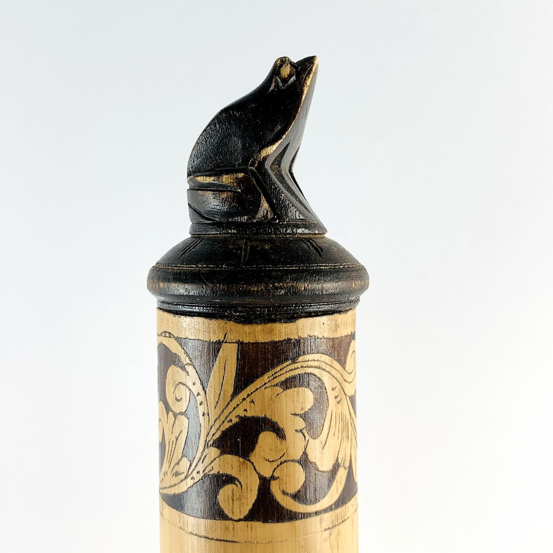 Bamboo Cricket Tube by the Dayak People in Kalimantan - Etsy