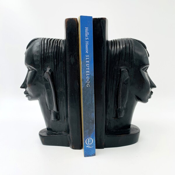 African Bookends - Etsy