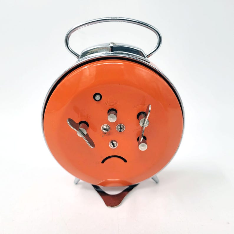 Vintage Mechanical Alarm Clock From Shanghai China, Brand Name Hero ...