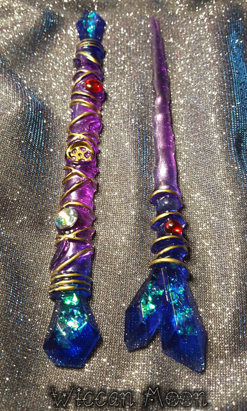 Silicone Mold Magic Wand / Wicca / Magic wands / Rituals / | Etsy