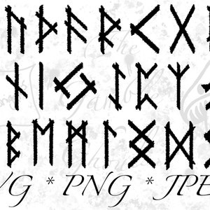 Elder Futhark Cutting / Engraving File - Etsy