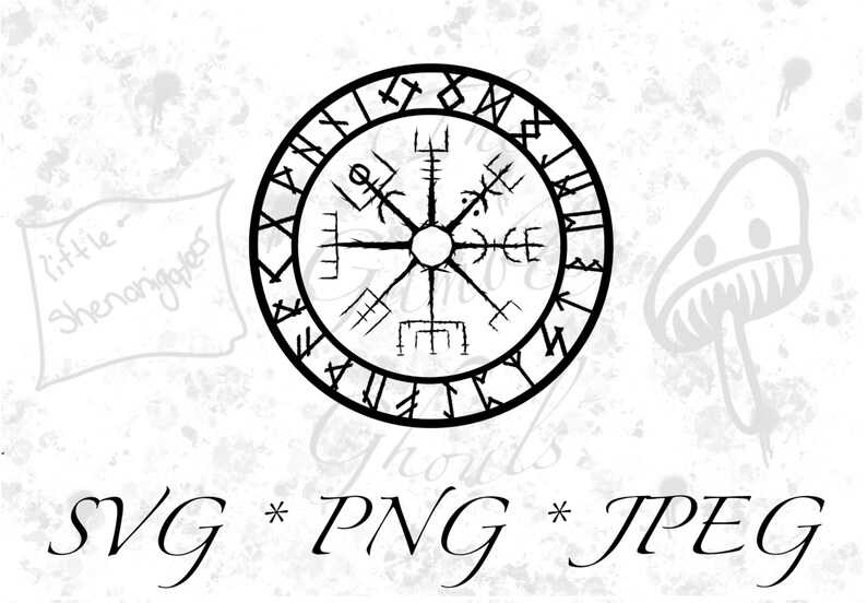 Vegvisir SVG Digital File - Etsy