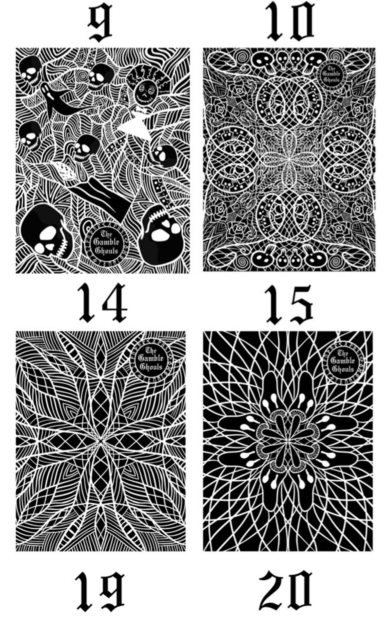 The Gamble Ghouls Adult Coloring Book Vol. 1 - Etsy