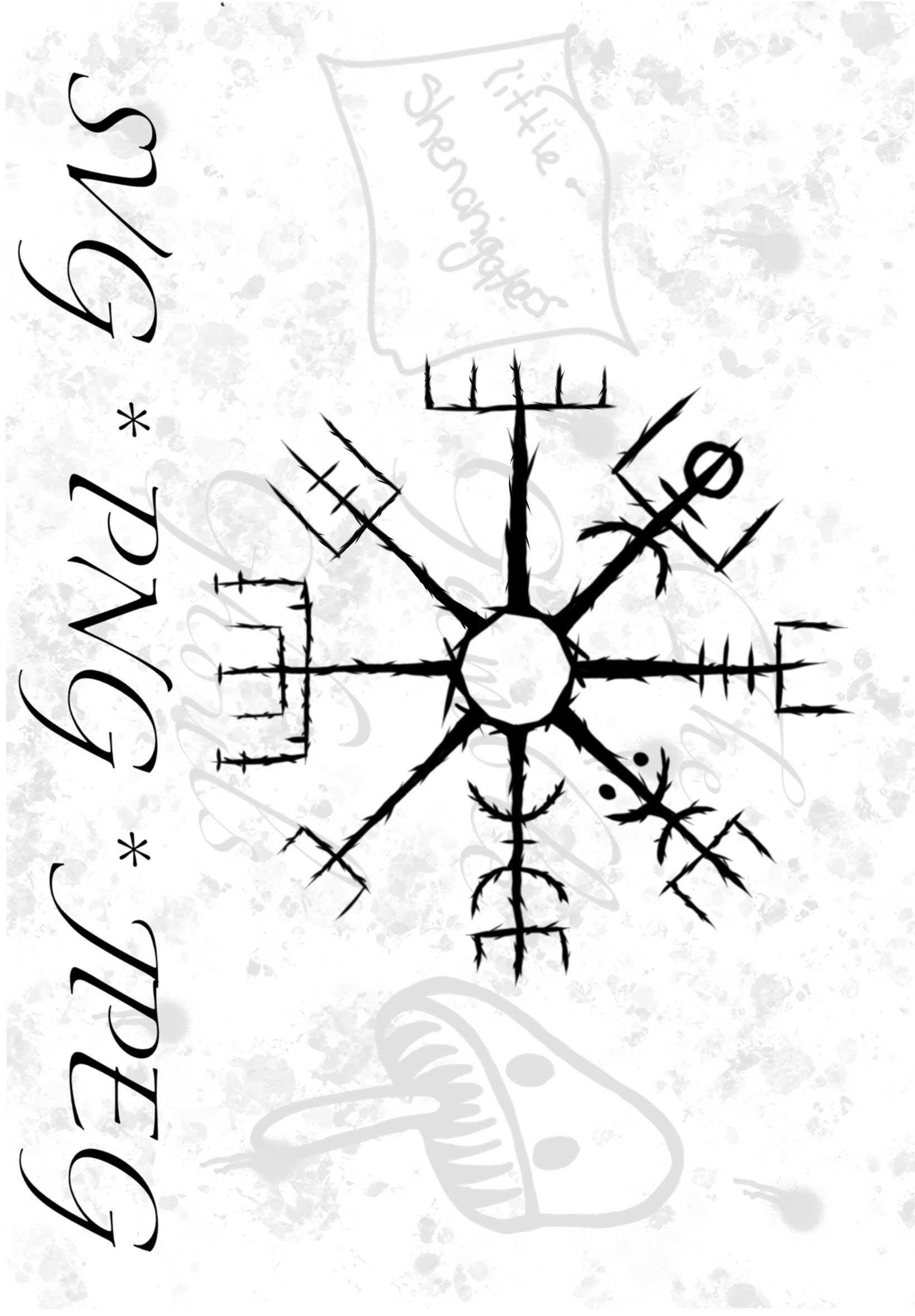Vegvisir SVG Digital File - Etsy