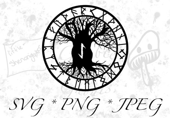 Yggdrasil SVG Download | Etsy