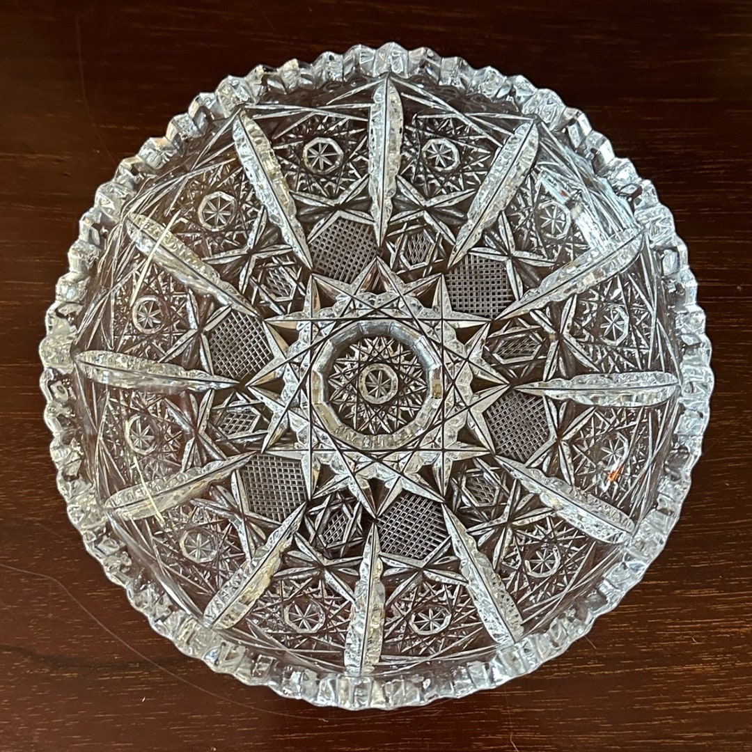 Queen Lace Crystal Candy Dish / Trinket Dish - Etsy