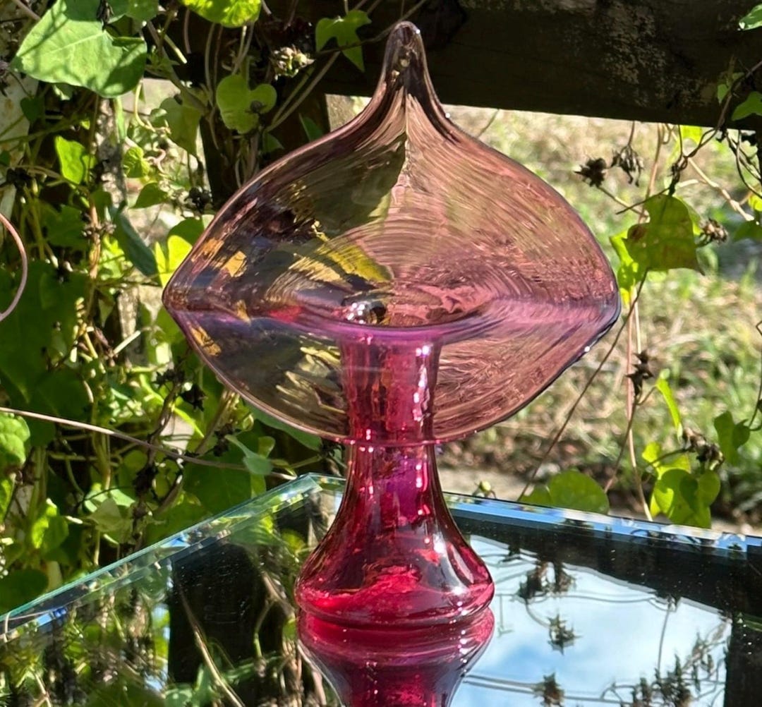 Vintage Pilgrim Glass Jack in the Pulpit Vase 6 1/8” Tall - Etsy