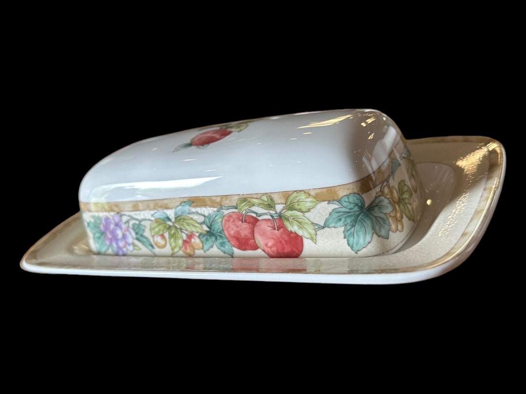 Sonoma Gardens by NORITAKE Butter Dish - Etsy