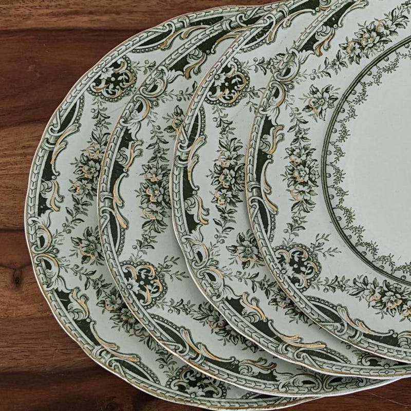 Antique Dinner Plate - Etsy